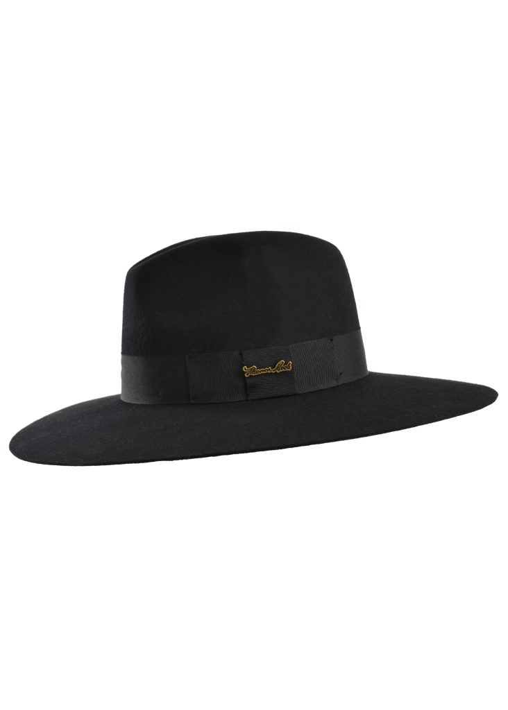 Thomas Cook Augusta Crushable Wool Felt Hat - Black - Donohues, City ...